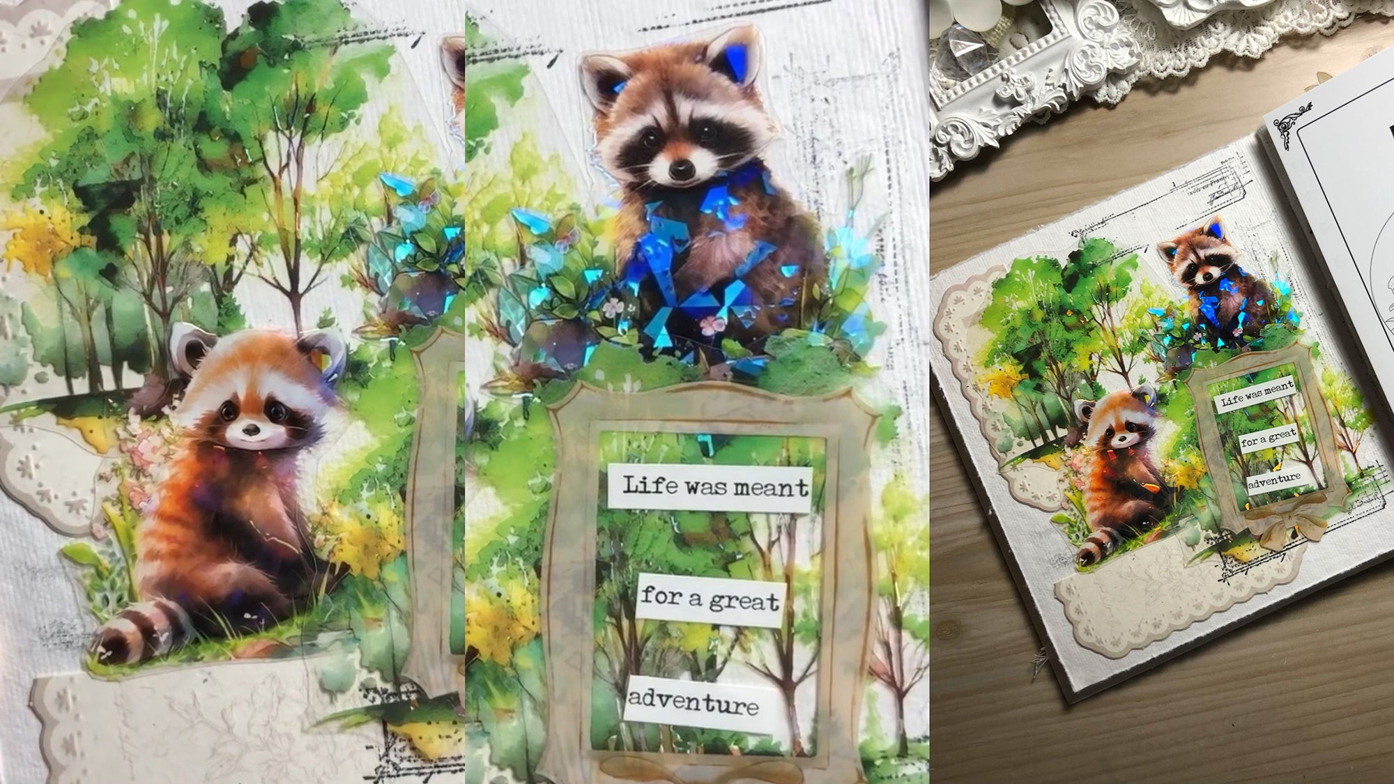 ASMR Creative Journal | Little Raccoon | LBLYXIR