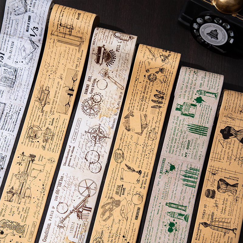Manuscript fragments series Writing Paper Tape – LBLYXIR