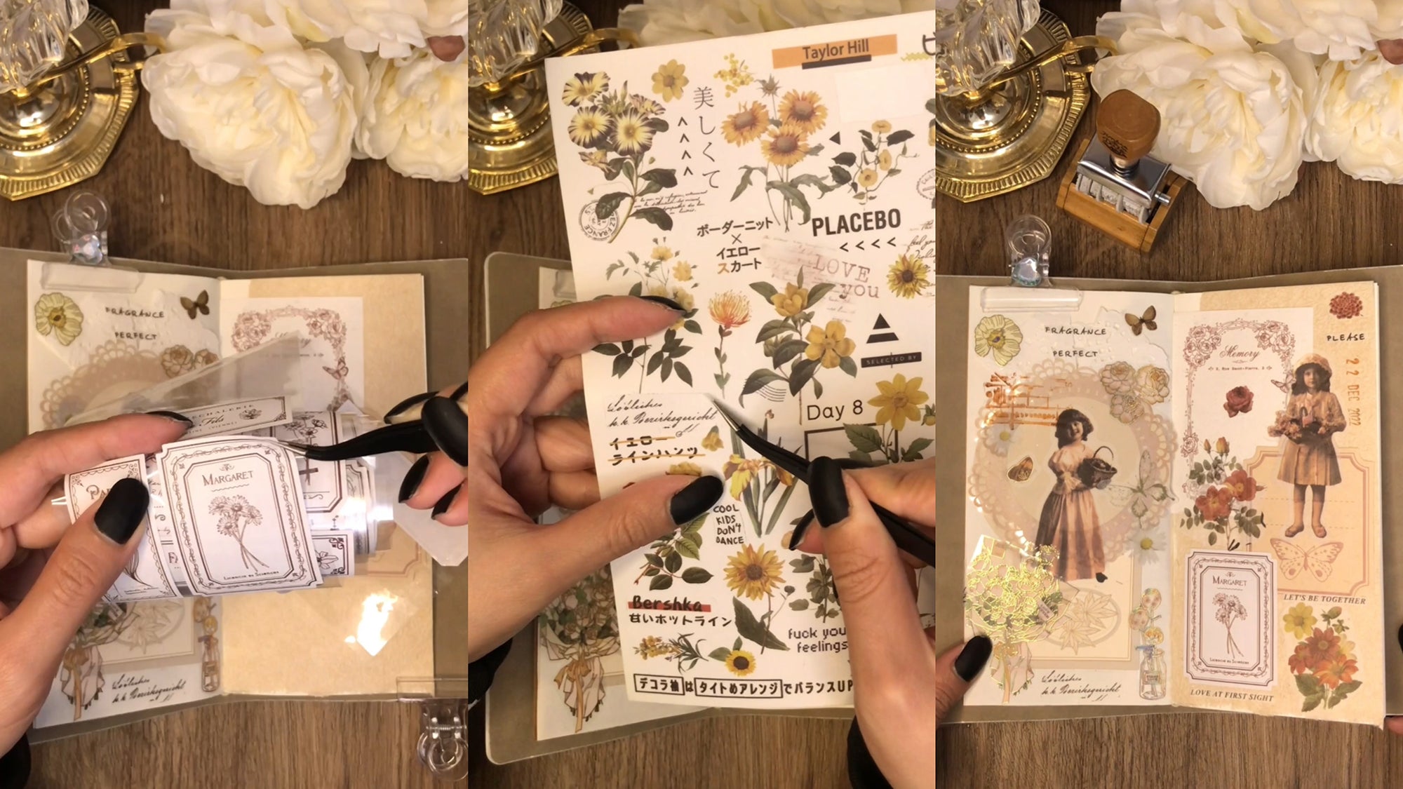 ASMR Creative Journal | Little Flower Girl | LBLYXIR