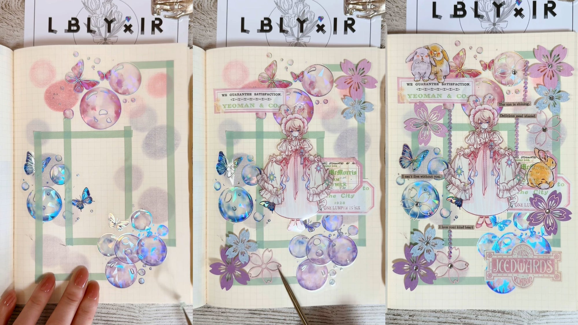 ASMR Creative Journal | Spring Colors | LBLYXIR