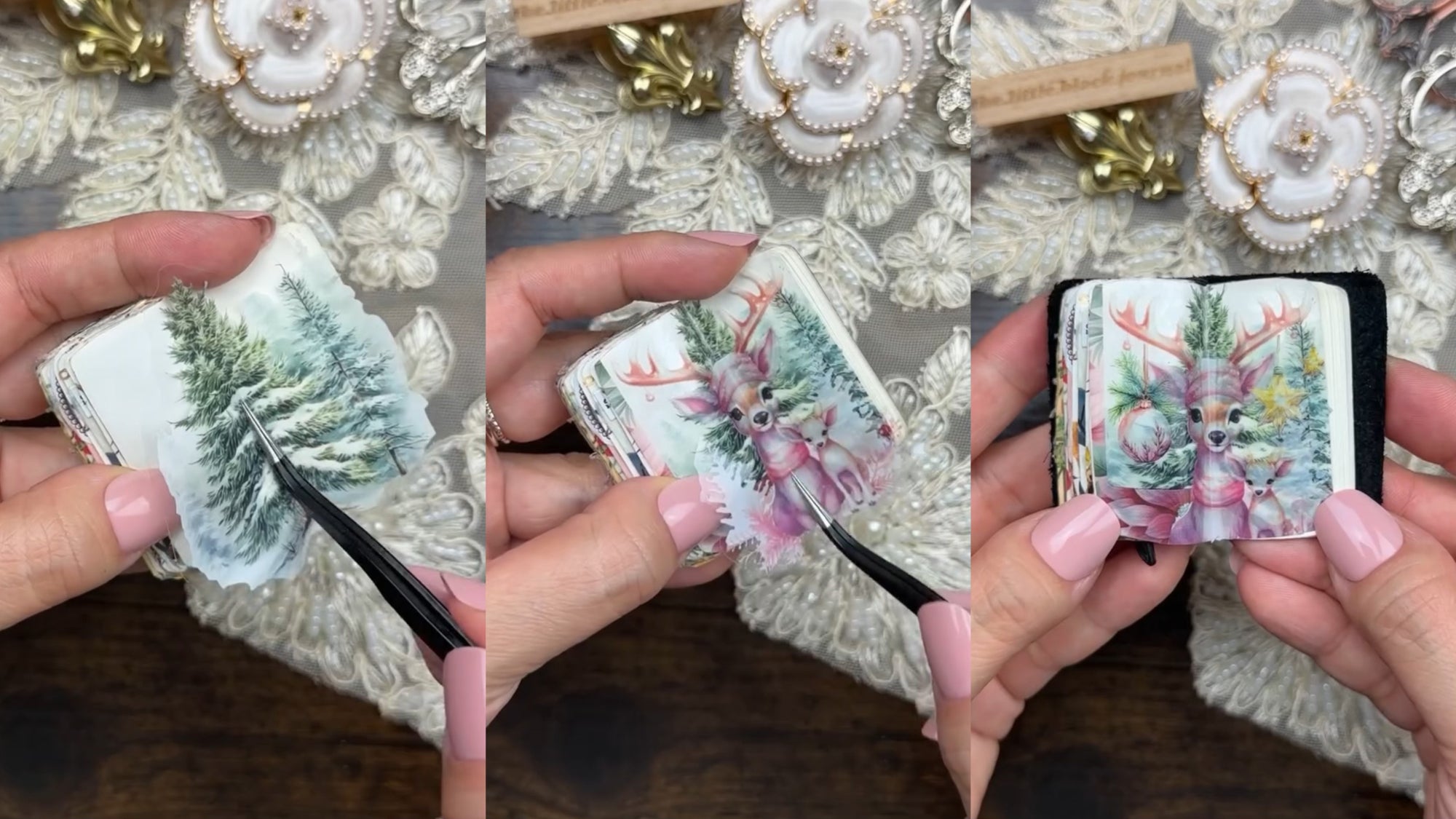 ASMR Creative Journal | Mini Journal Spread | LBLYXIR