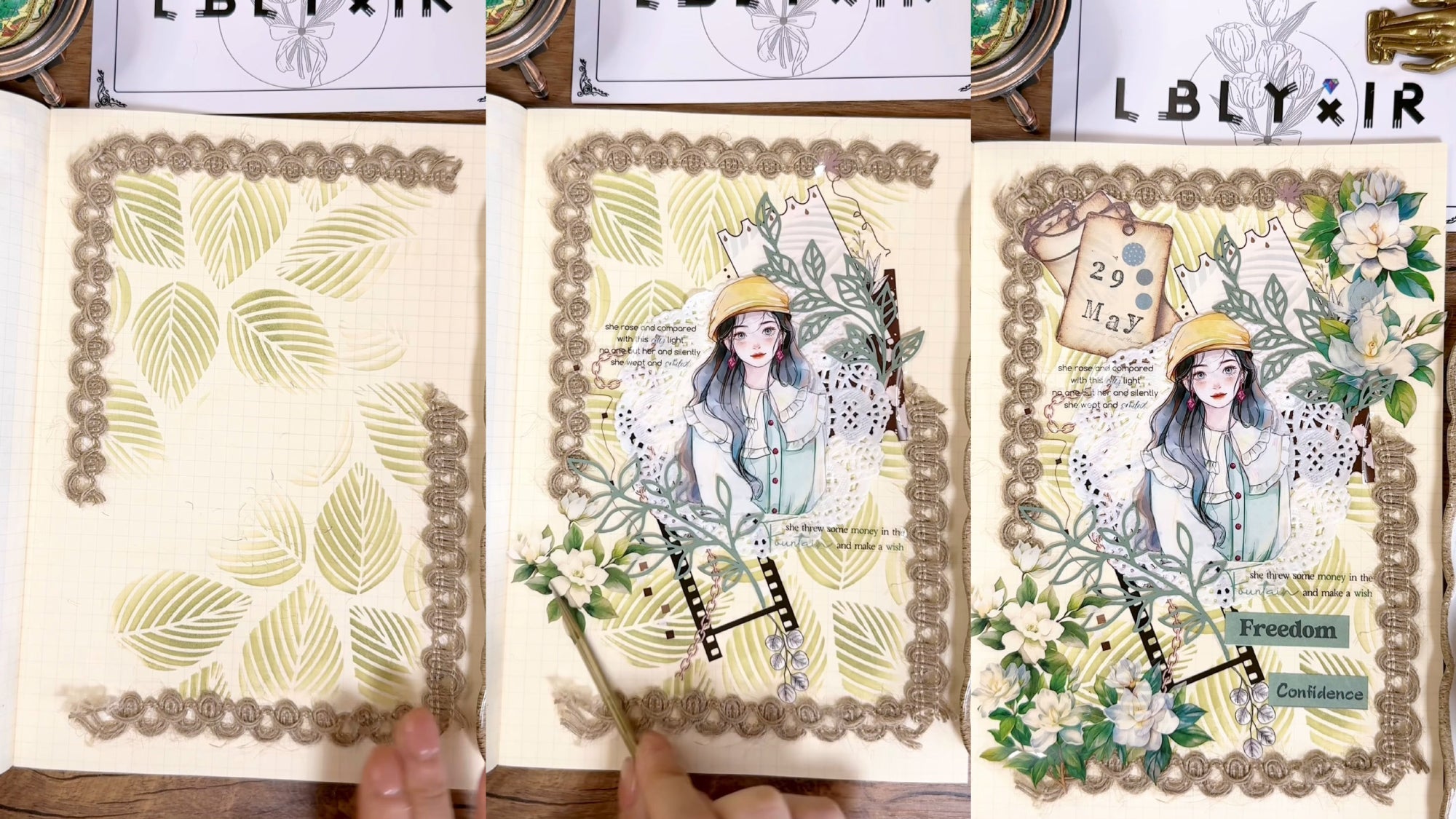 ASMR Creative Journal | Spring Breath | LBLYXIR