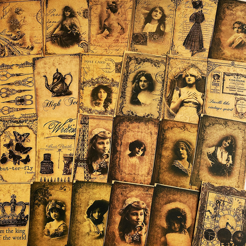 24PCS Vintage Baroque note paper – LBLYXIR
