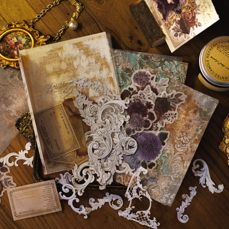 76PCS The Baroque memory series material paper set – LBLYXIR