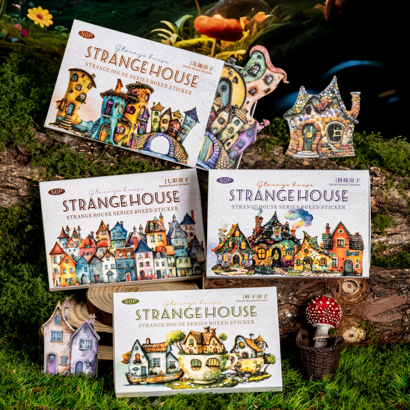 50PCS The Strange House Series sticker – LBLYXIR