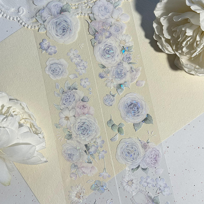 Whole Roll 6cm*5m The fragrant spring day Shell Light PET Tape – LBLYXIR