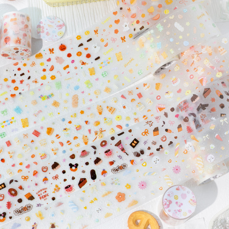 Cute Collector Series Die Cutting Flash PET Tape – LBLYXIR