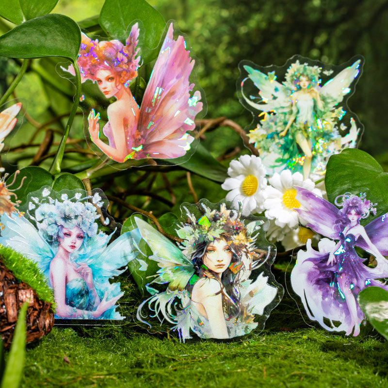 10PCS Divine Flower Envoy series sticker – LBLYXIR