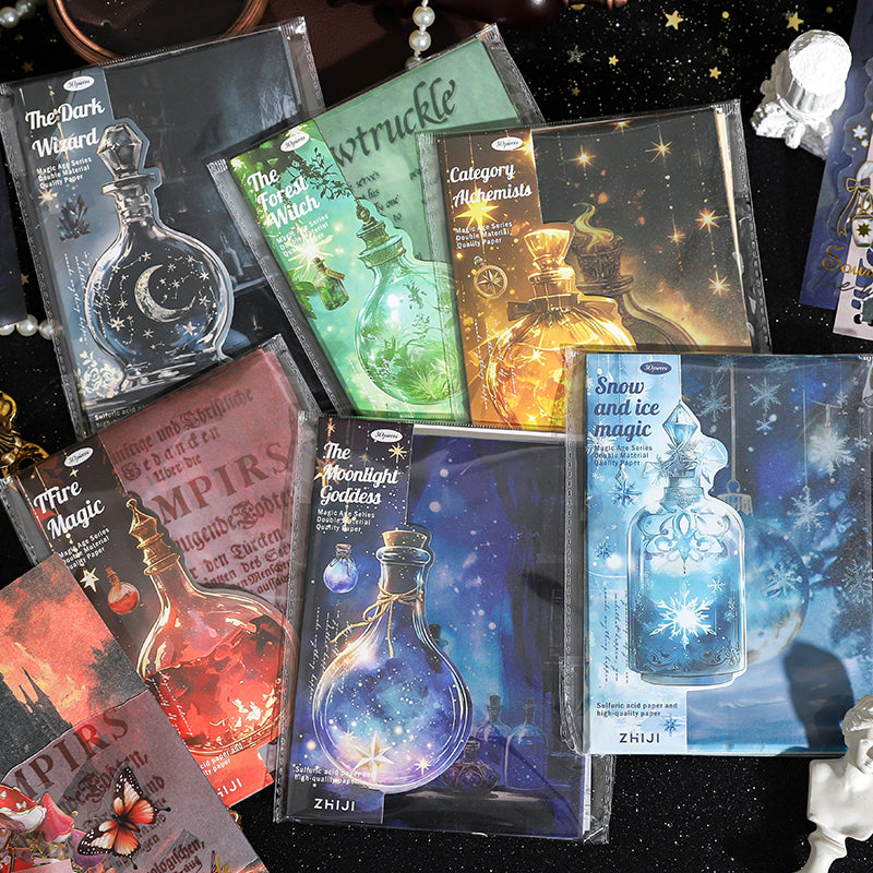 30PCS Age of Magic series material paper – LBLYXIR