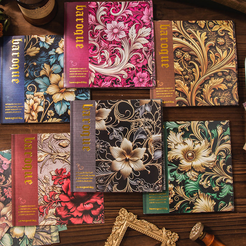 30PCS Passionate Baroque series material paper – LBLYXIR