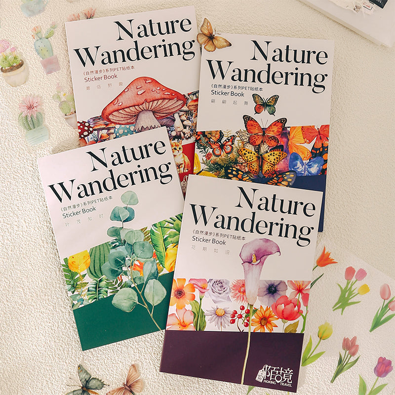 20PCS Nature Wandering series sticker book – LBLYXIR