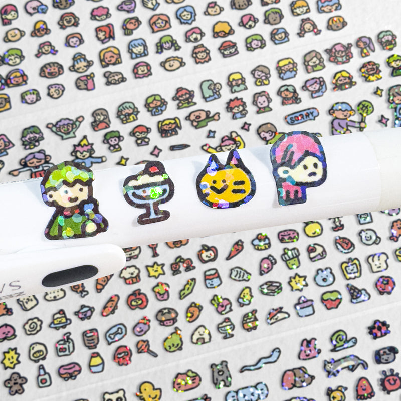 Doodle objects series Die Cutting Special Paper Tape – LBLYXIR