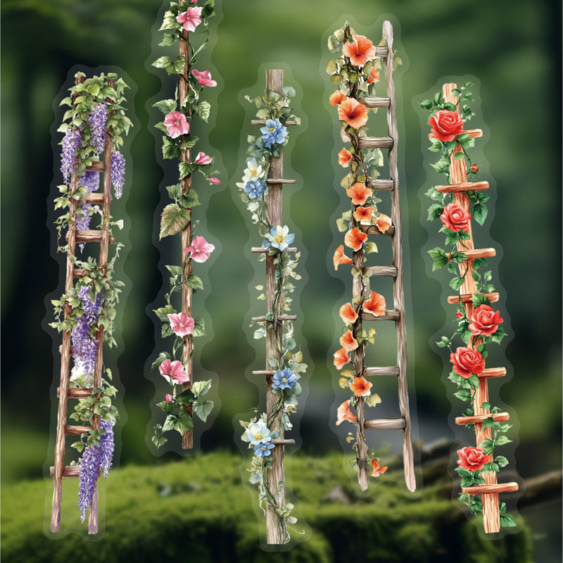20PCS Flower ladder series sticker – LBLYXIR