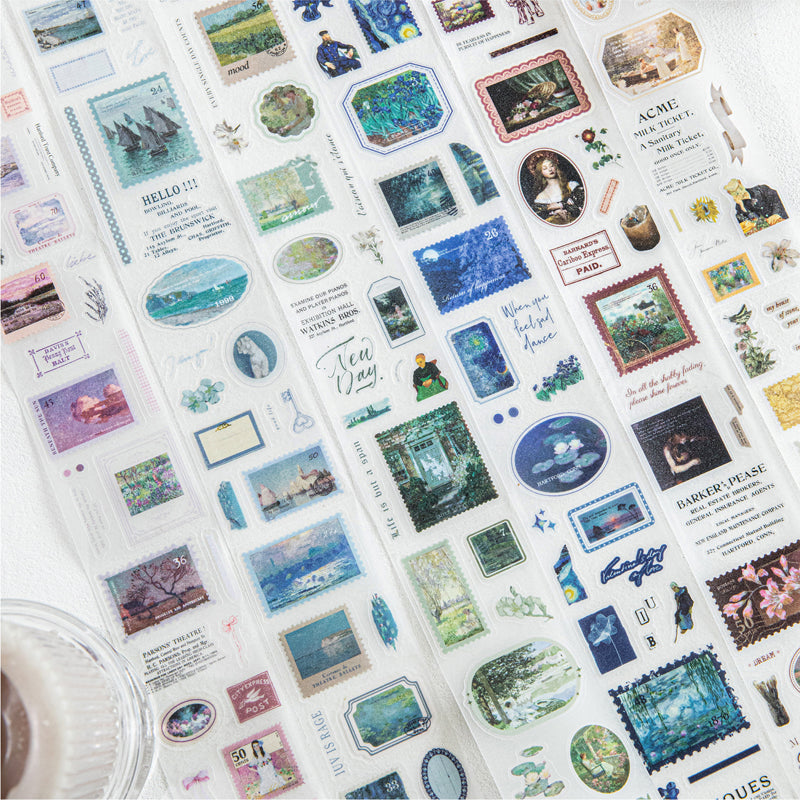 Comic book collections series Die Cutting Flash PET Tape – LBLYXIR