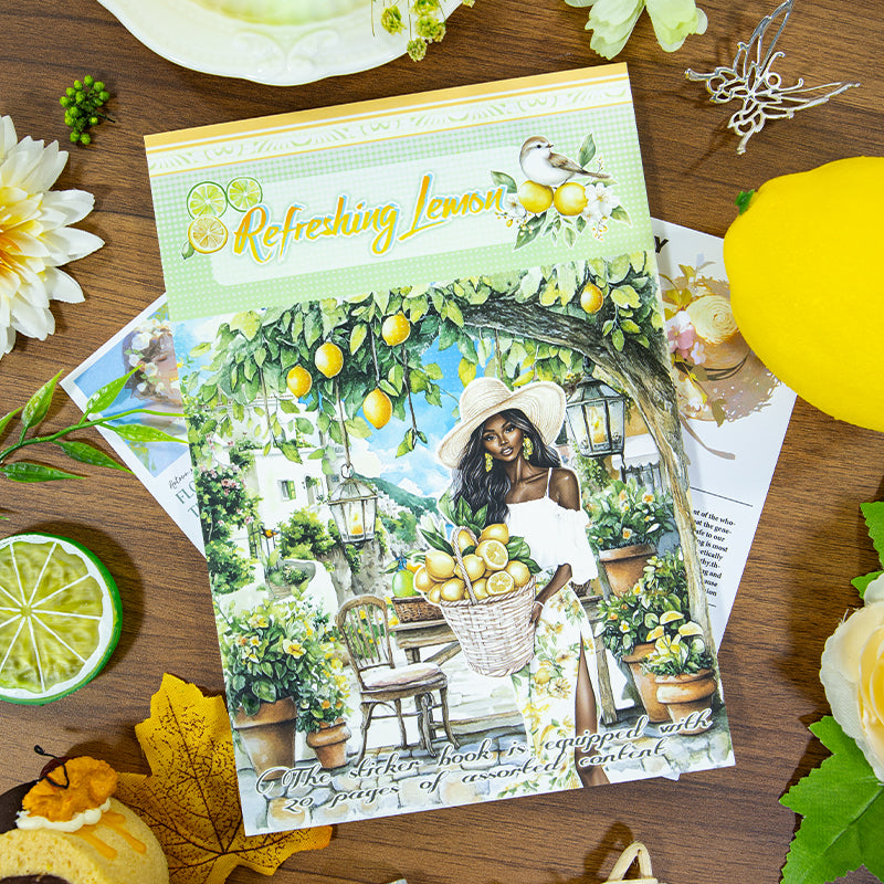 20PCS Refreshing Lemon series sticker book – LBLYXIR