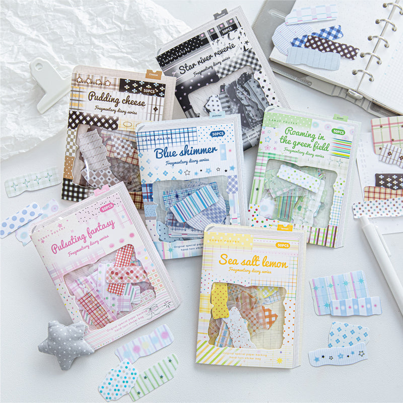 50PCS Fragmented Diaries Series sticker – LBLYXIR