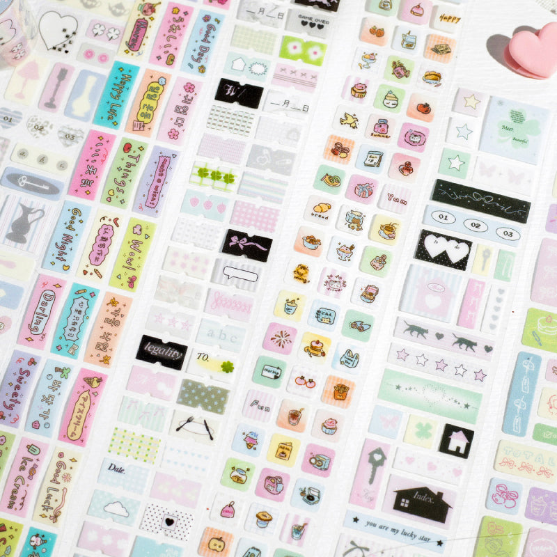 Satin dream series Die Cutting Flash PET Tape – LBLYXIR