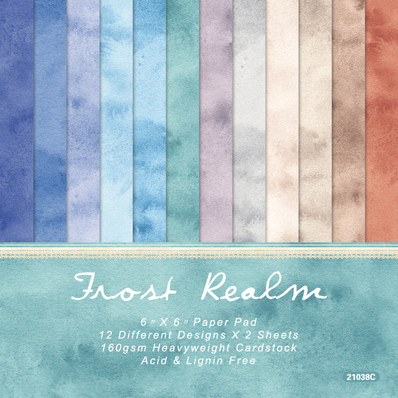 24PCS Frost Realm material paper – LBLYXIR