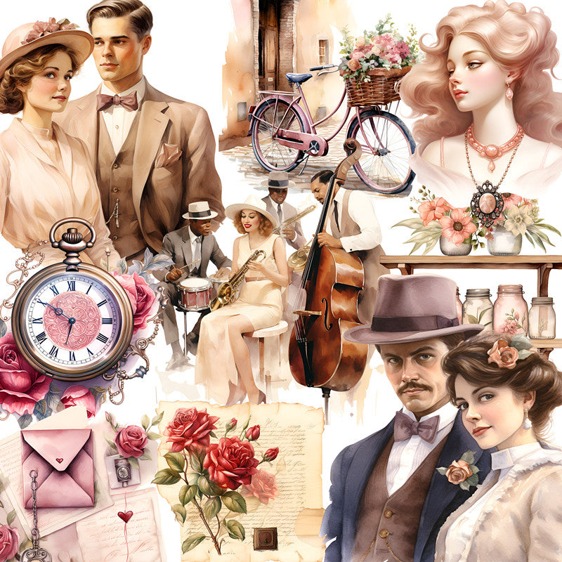 20PCS Romantic love sticker – LBLYXIR