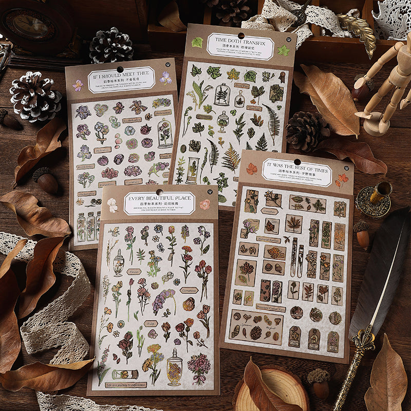 Four seasons specimen series sticker – LBLYXIR